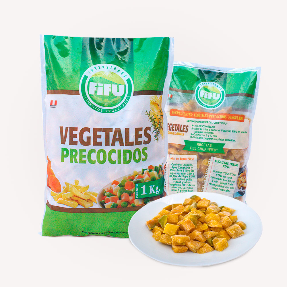 Zapallo en Cubos Bolsa x 1.0KG - FIFU