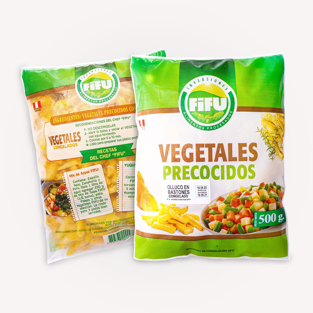 FIFU - Frutas y Vegetales procesados... ¡LISTOS!